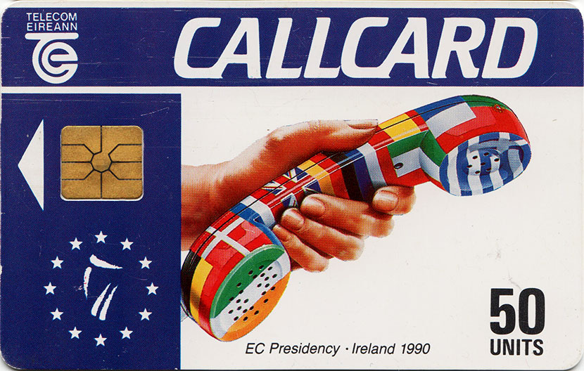 EC Presidency '90 - The Irish Callcards Site