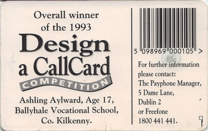 Design a Callcard '93 - The Irish Callcards Site