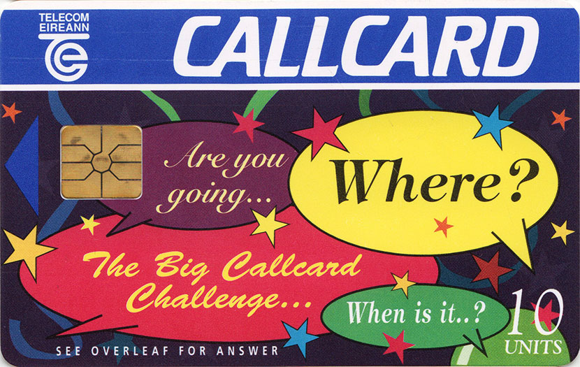 Callcard Fair '96 (General) - The Irish Callcards Site