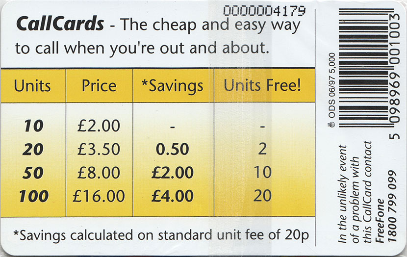 Economy - The Irish Callcards Site