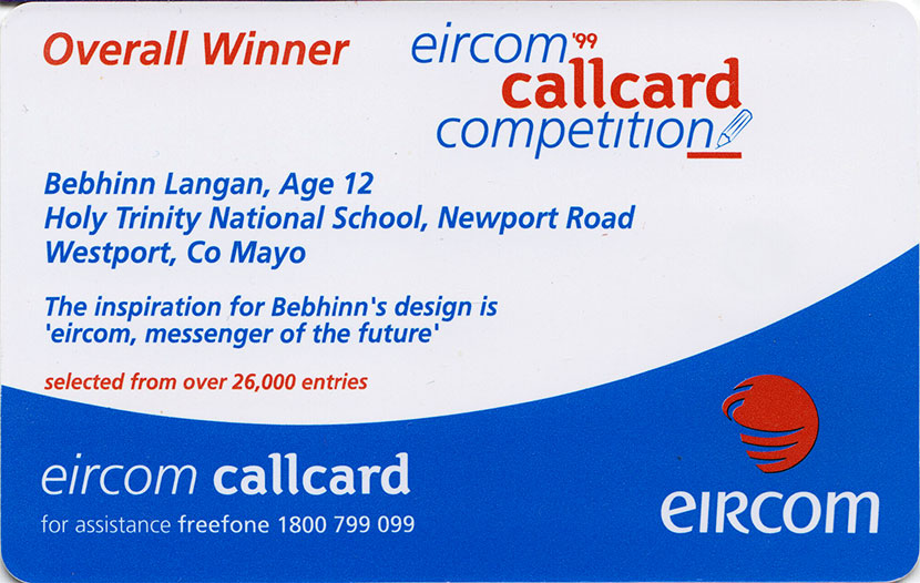 Design a Callcard '99 - The Irish Callcards Site