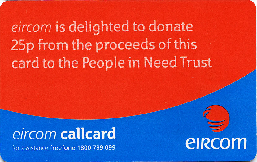 Telethon '00 - The Irish Callcards Site