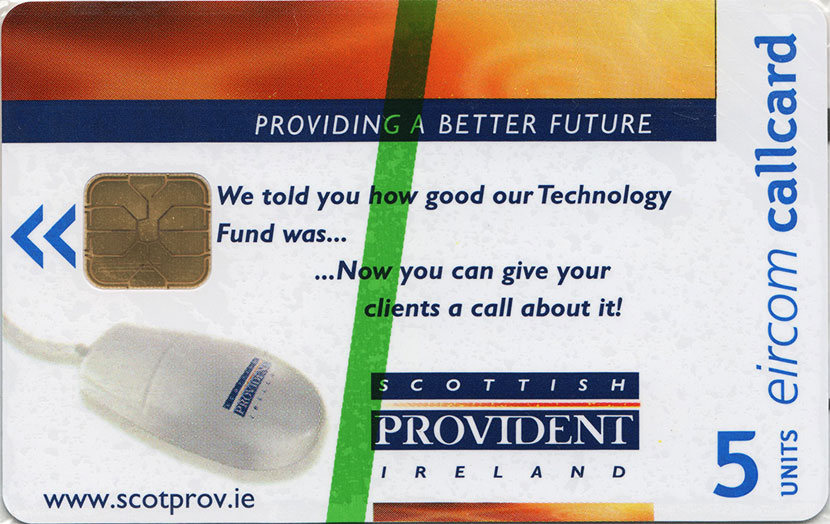 Scottish Provident - The Irish Callcards Site