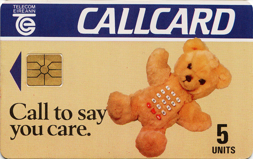 Teddy Bear - The Irish Callcards Site