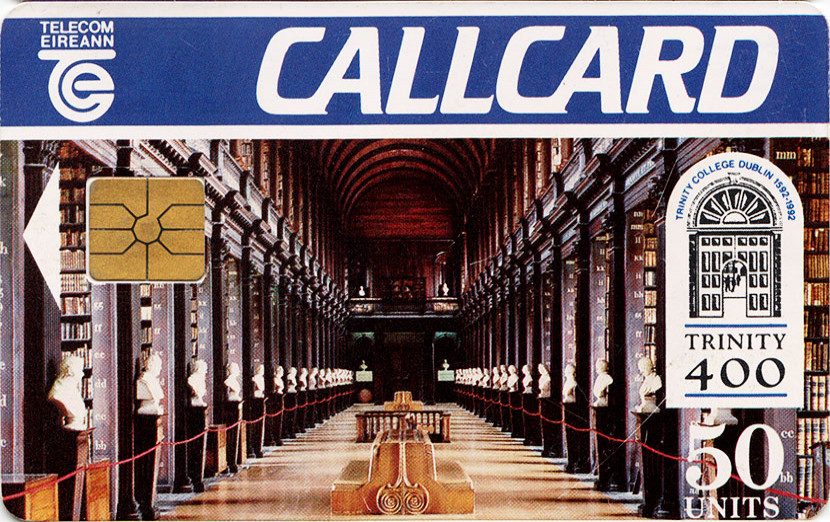 Trinity College - The Irish Callcards Site