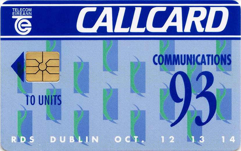 Communications '93 - The Irish Callcards Site