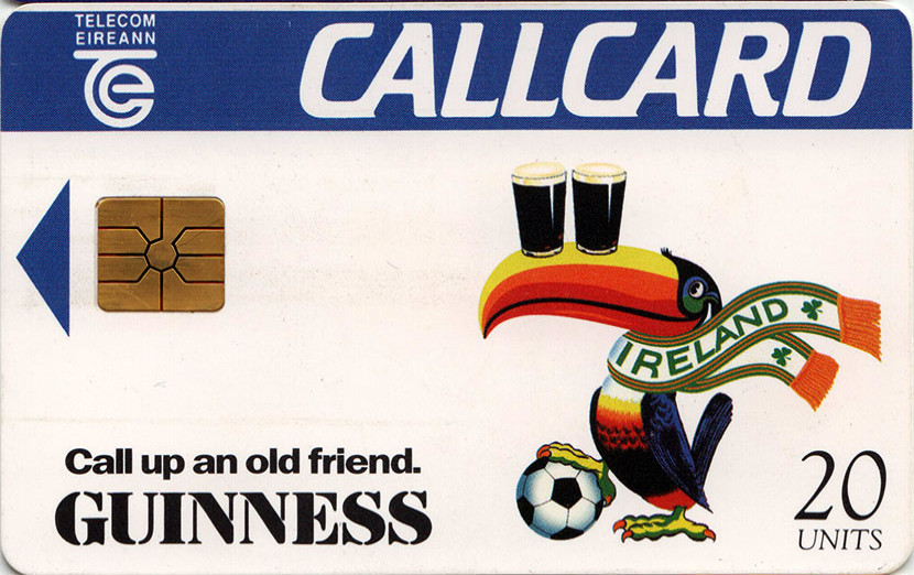 Guinness Toucan - The Irish Callcards Site