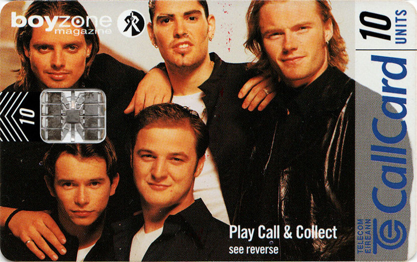 Boyzone - The Irish Callcards Site