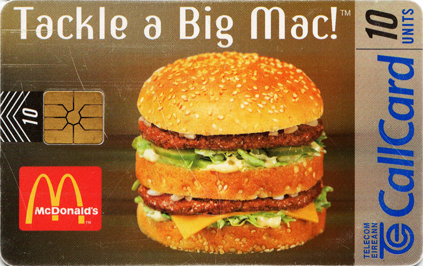 Mc Donalds - The Irish Callcards Site
