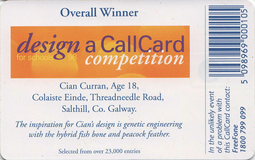 Design a Callcard '98 - The Irish Callcards Site