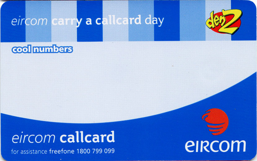 Carry a Callcard Day (Den2) - The Irish Callcards Site