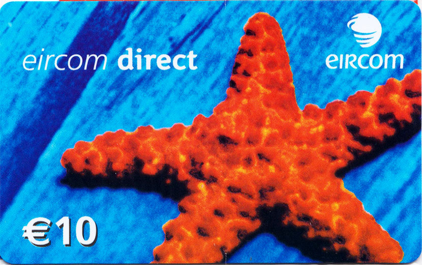 Eircom Direct €10 Starfish - The Irish Callcards Site