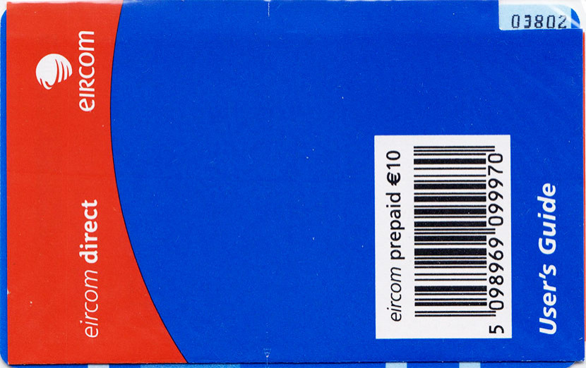 Eircom Direct €10 Starfish - The Irish Callcards Site