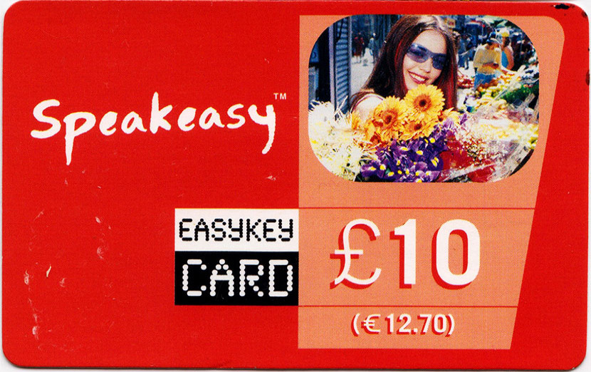 Esat Digifone Speakeasy EasyKey card - The Irish Callcards Site